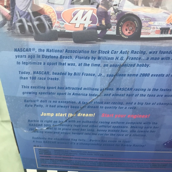 Nascar | Other | Nascar Barbie Nib 5 Th Anniversary | Poshmark